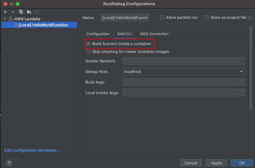 Lambdaのローカルデバック - kazu22002の技術覚書