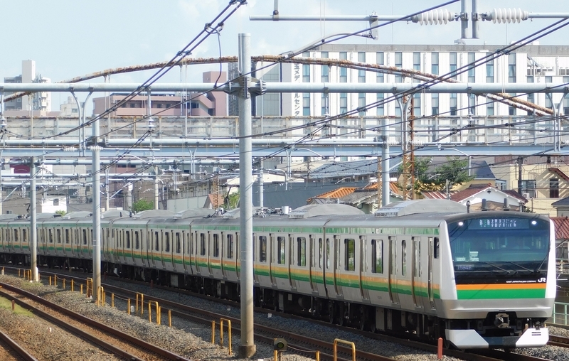 E233系U233編成先頭の1594E宇都宮行き普通列車 - kazuhiko19680908’s blog