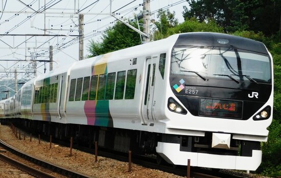 E257系電車のM-109編成が新潟に疎開されましたね - kazuhiko19680908’s blog