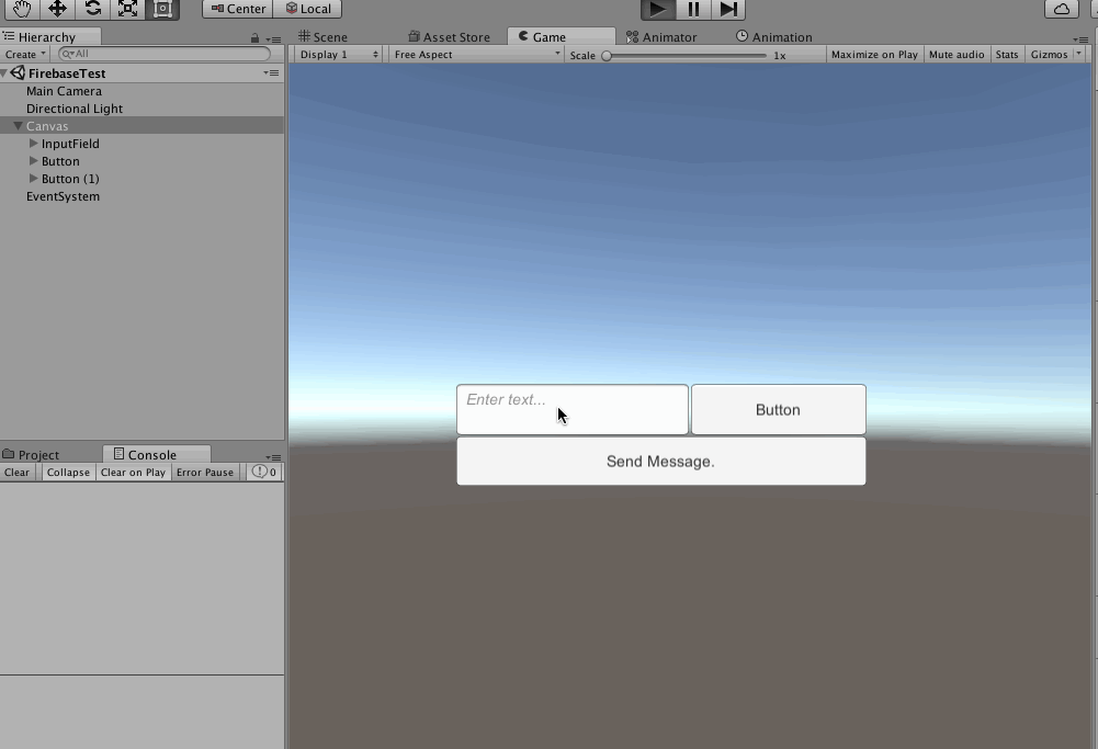 UnityでFirebaseを使ってデータの保存を行う - kazumalab tech log
