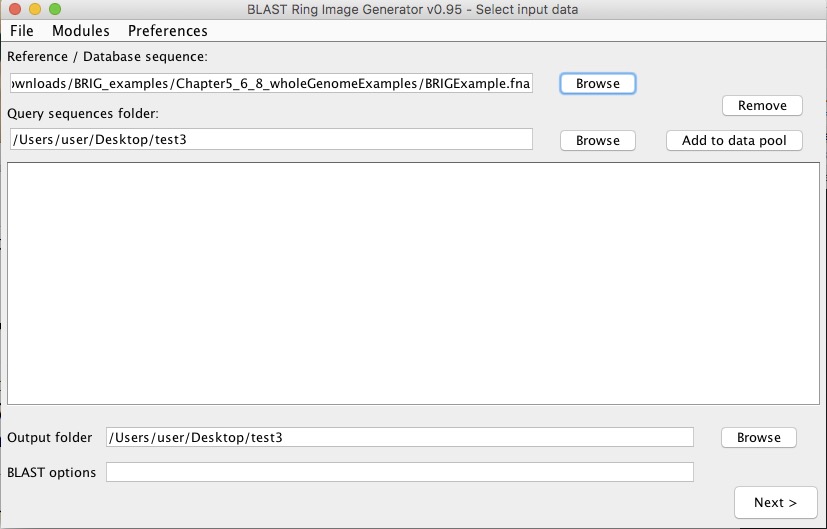 バクテリアなどのスモールゲノムの比較結果を可視化する BRIG - macでインフォマティクス