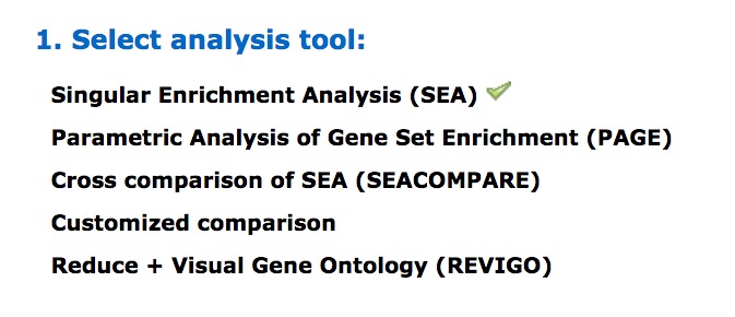 GO enrichment解析データベース agriGO v2.0 - macでインフォマティクス