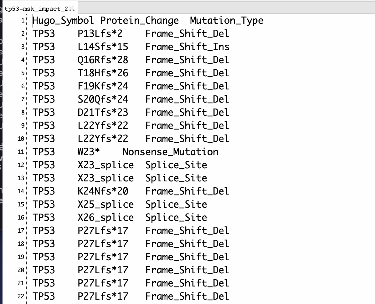 （ヒトゲノム）インタラクティブな遺伝子の変異プロットを出力する G3viz - macでインフォマティクス