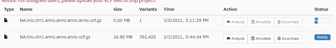 バリアントデータのマイニングと管理のためのウェブベースの可視化ツール VCF-Server - macでインフォマティクス