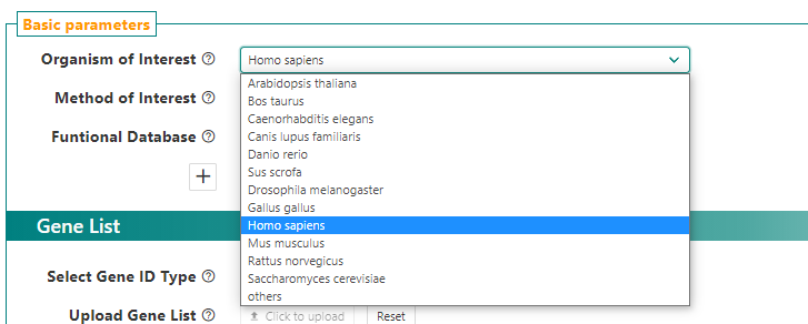 機能的エンリッチメント解析のためのウェブツール WebGestalt - macでインフォマティクス
