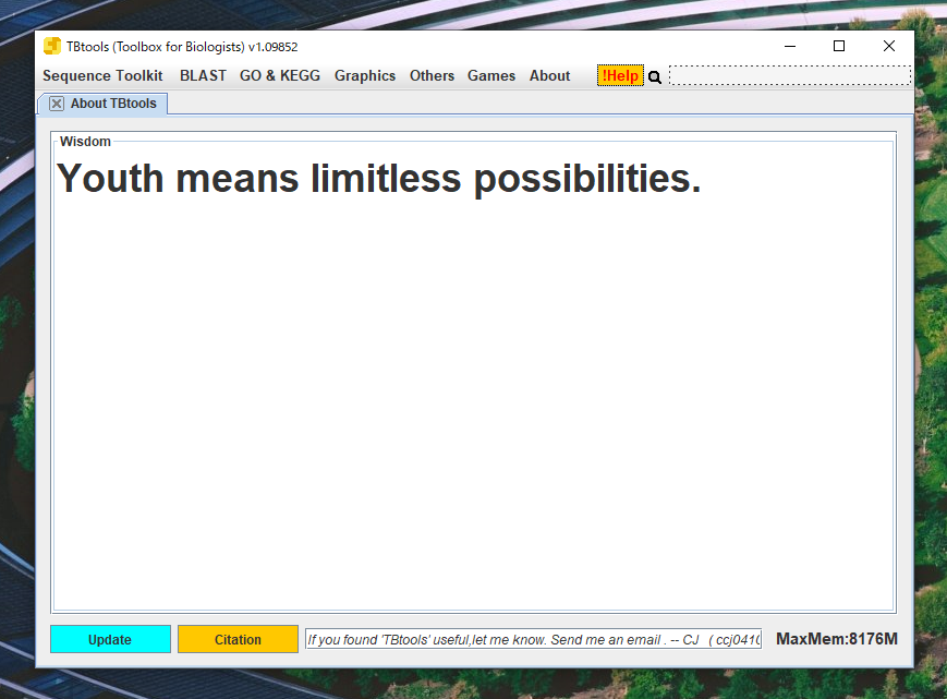 HTSデータを扱う様々なツールをGUIインターフェースで統合した TBtools - macでインフォマティクス