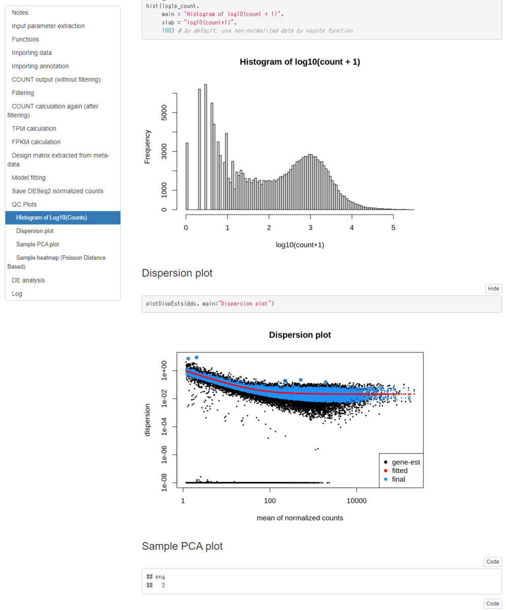 RNA-Seqデータの包括的かつ効率的な解析のためのウェブアプリケーション OneStopRNAseq - macでインフォマティクス