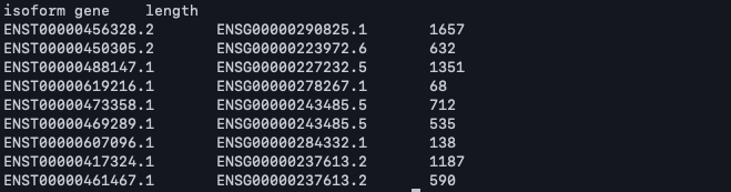 遺伝子モデルの様々な特徴を解析する GTFtools - macでインフォマティクス