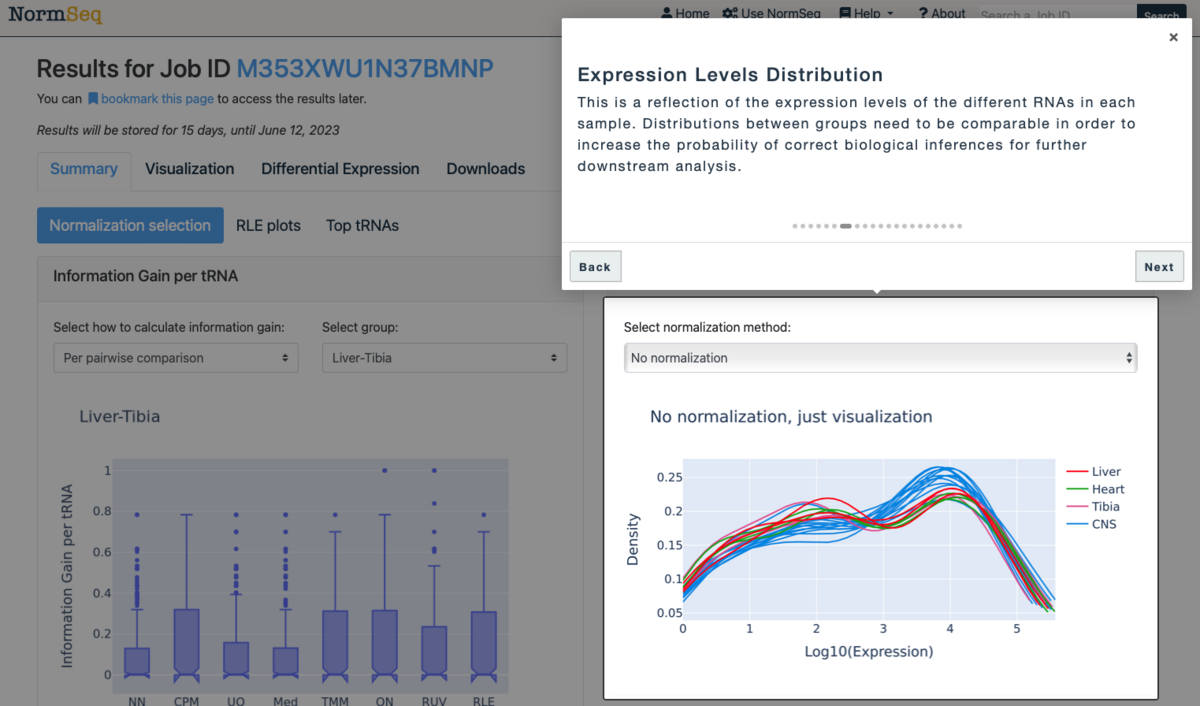 RNA-Seqの正規化手法を比較し、発現変動遺伝子の解析まで行う NormSeq - macでインフォマティクス