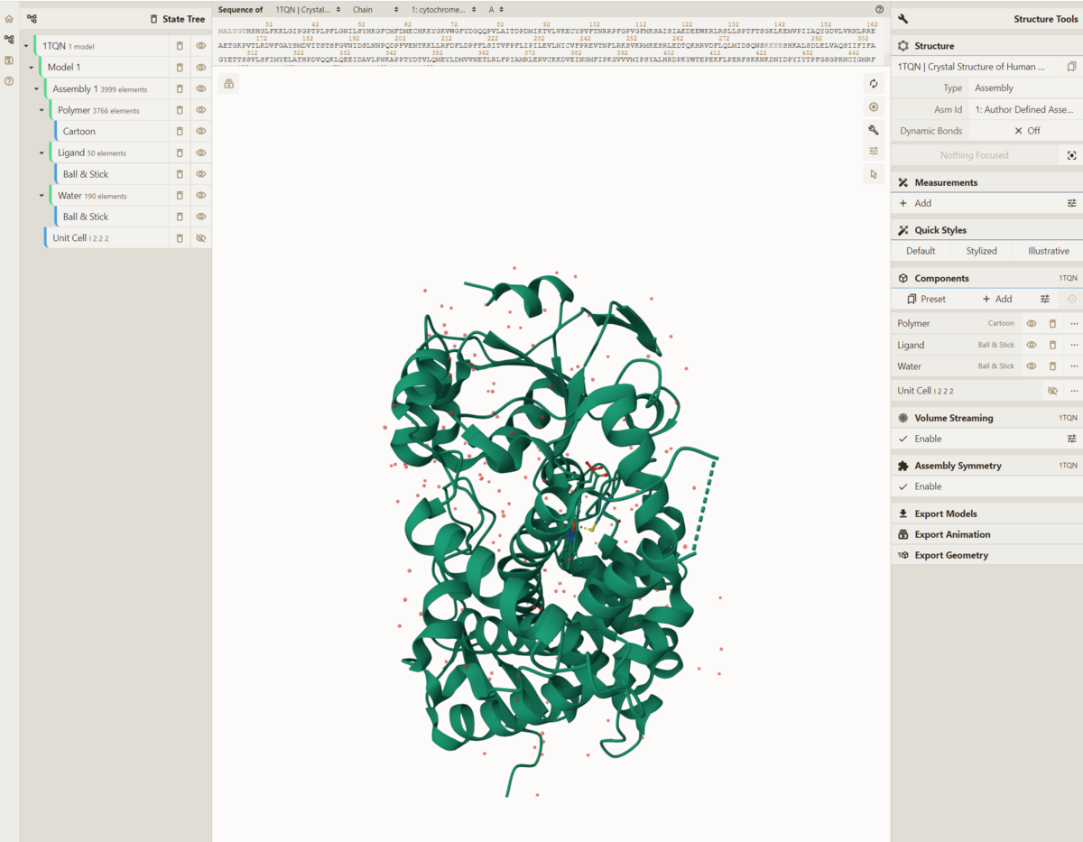 大規模生体分子構造の3D可視化のためのウェブアプリケーション Mol* Viewer - macでインフォマティクス