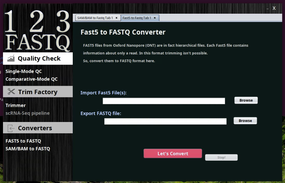イルミナFASTQの直感的で効率的な前処理ツール 123FASTQ - macでインフォマティクス