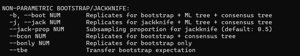 IQ-TREE 2 - macでインフォマティクス