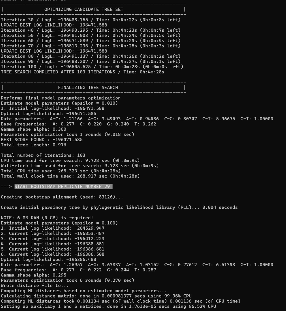 IQ-TREE 2 - macでインフォマティクス