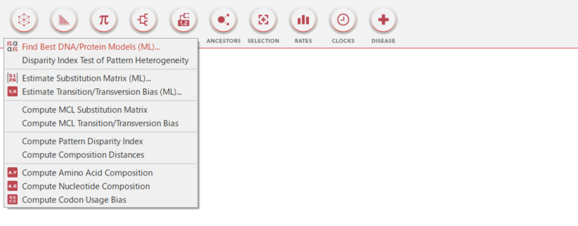 MEGA11 - macでインフォマティクス
