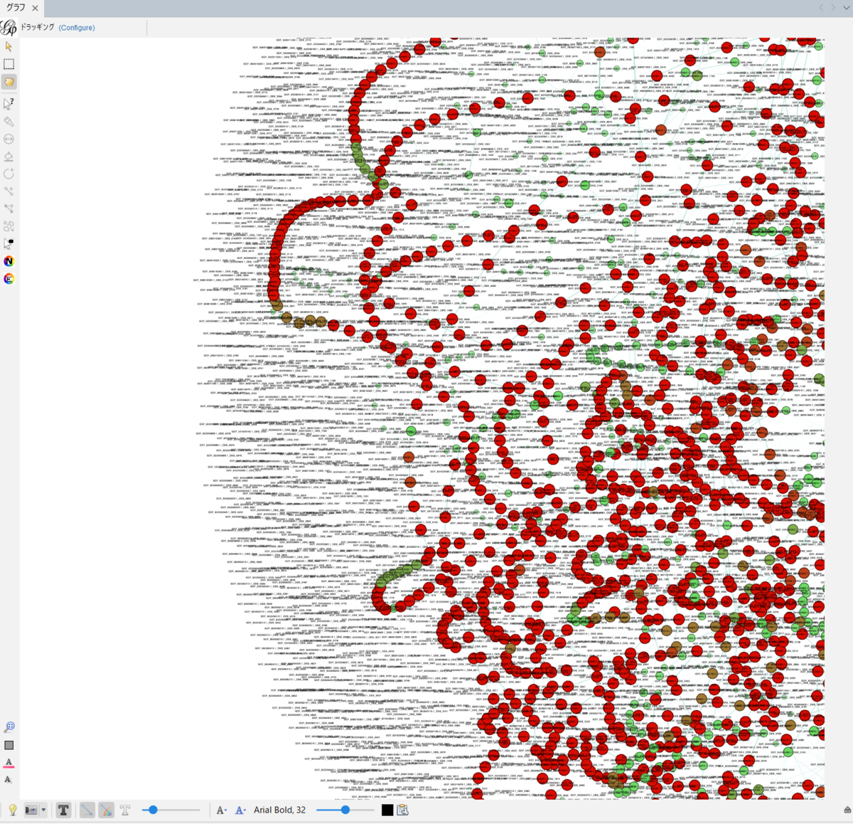 グラフやネットワークの可視化と探索のためのソフトウェア Gephi - macでインフォマティクス