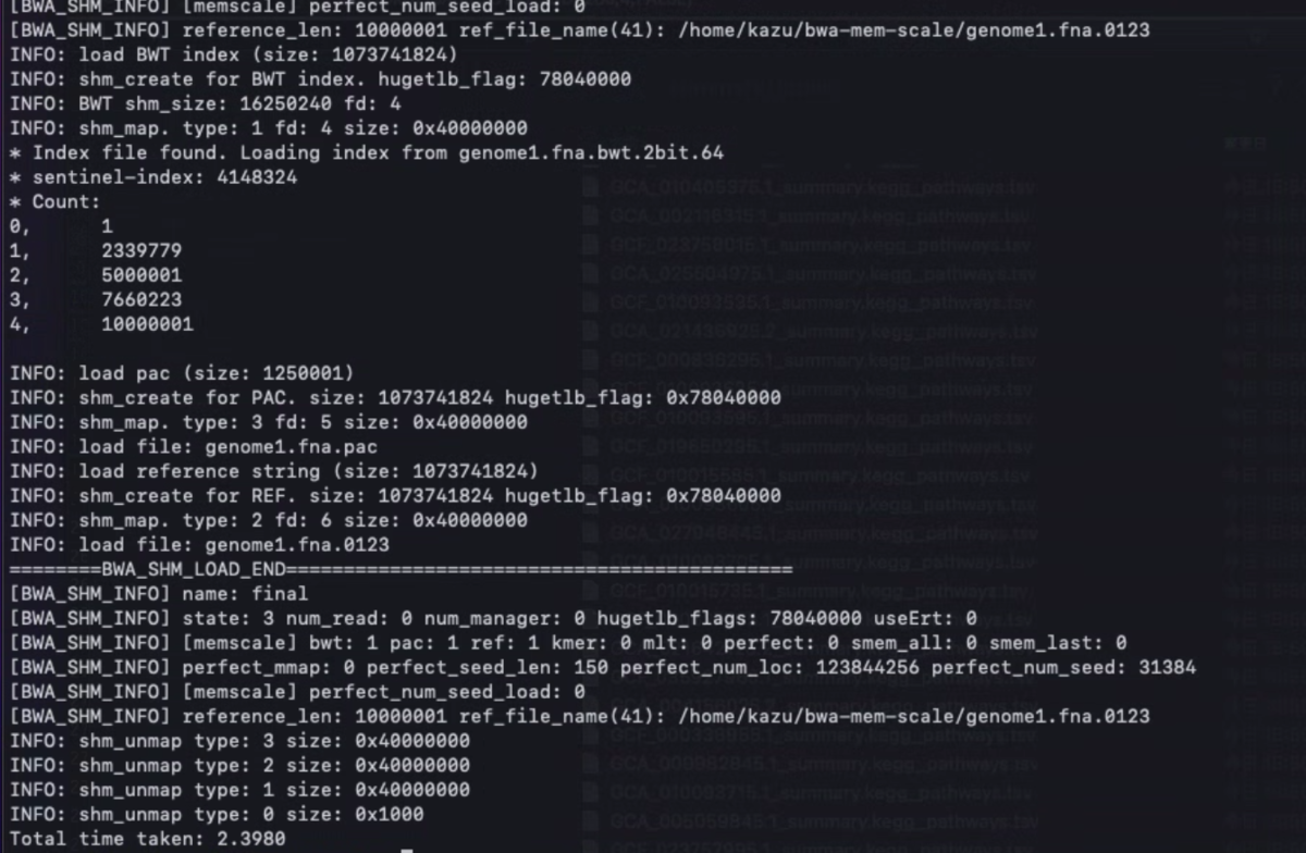 BWA-MEM-SCALE - macでインフォマティクス