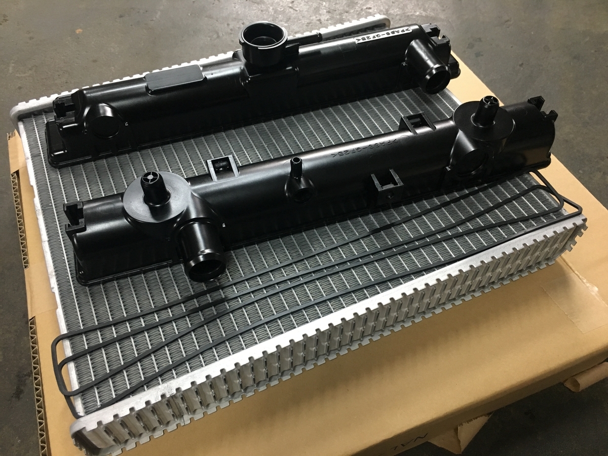 ヤンマー トラクター AF170 ラジエーターコア交換 - 昭和電機工業所-ラジエーター修理