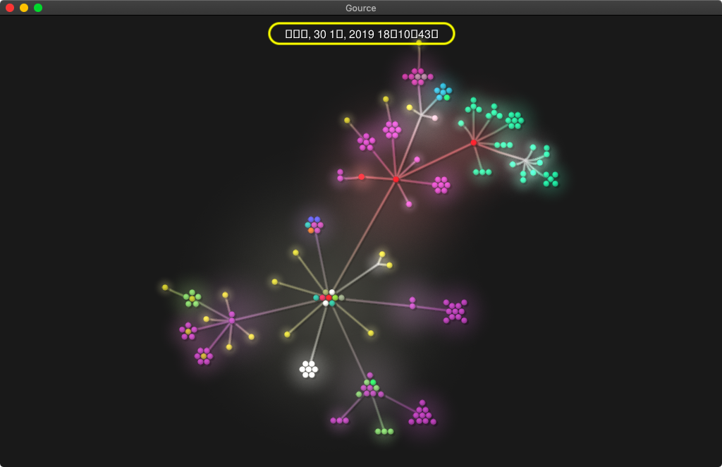 gourceの日付の文字化けを回避する - memorandums