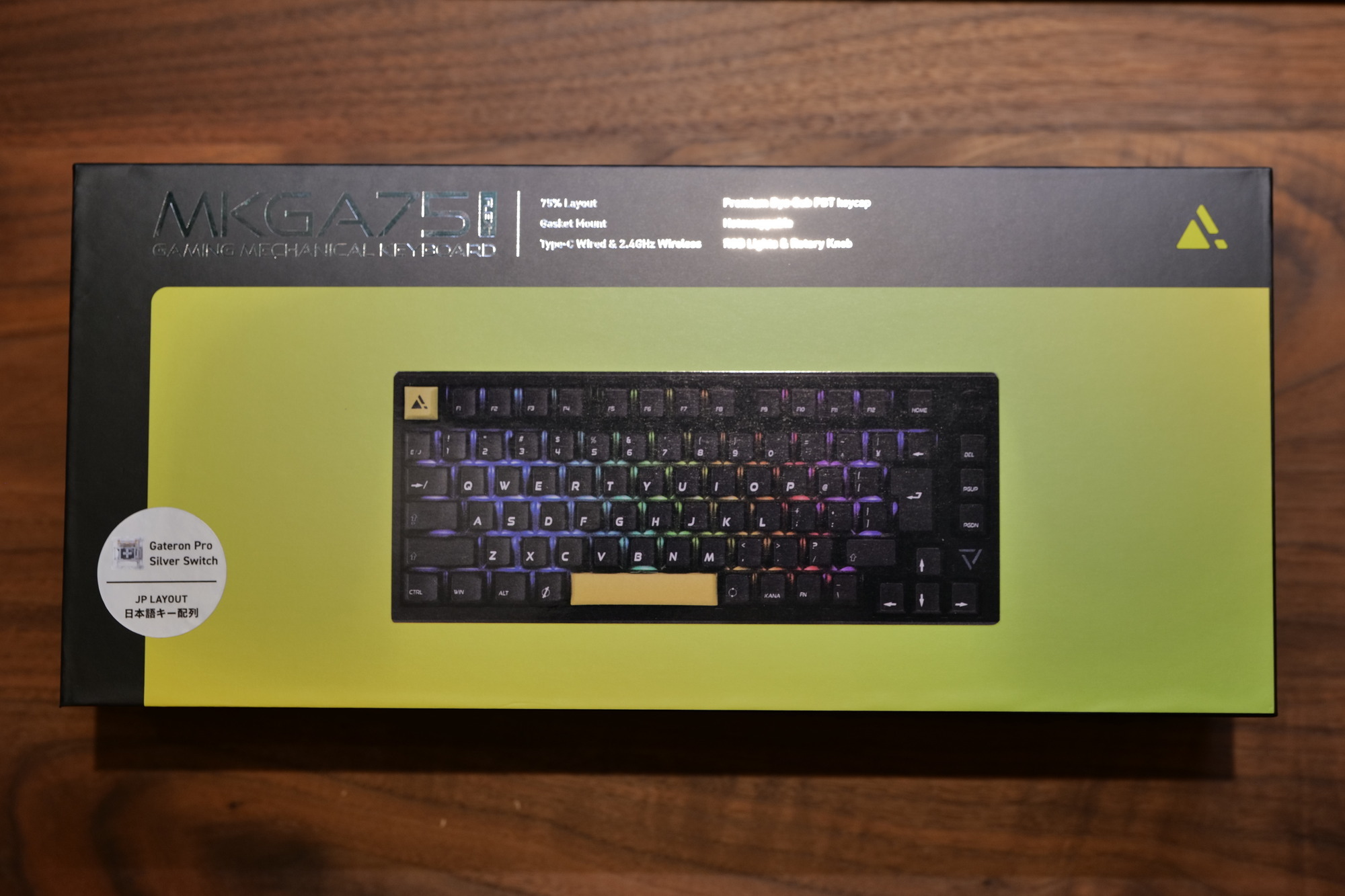 JIS 配列 75% キーボード UP-MKGA75 + MDA Future Suzuri - ムダな行動力