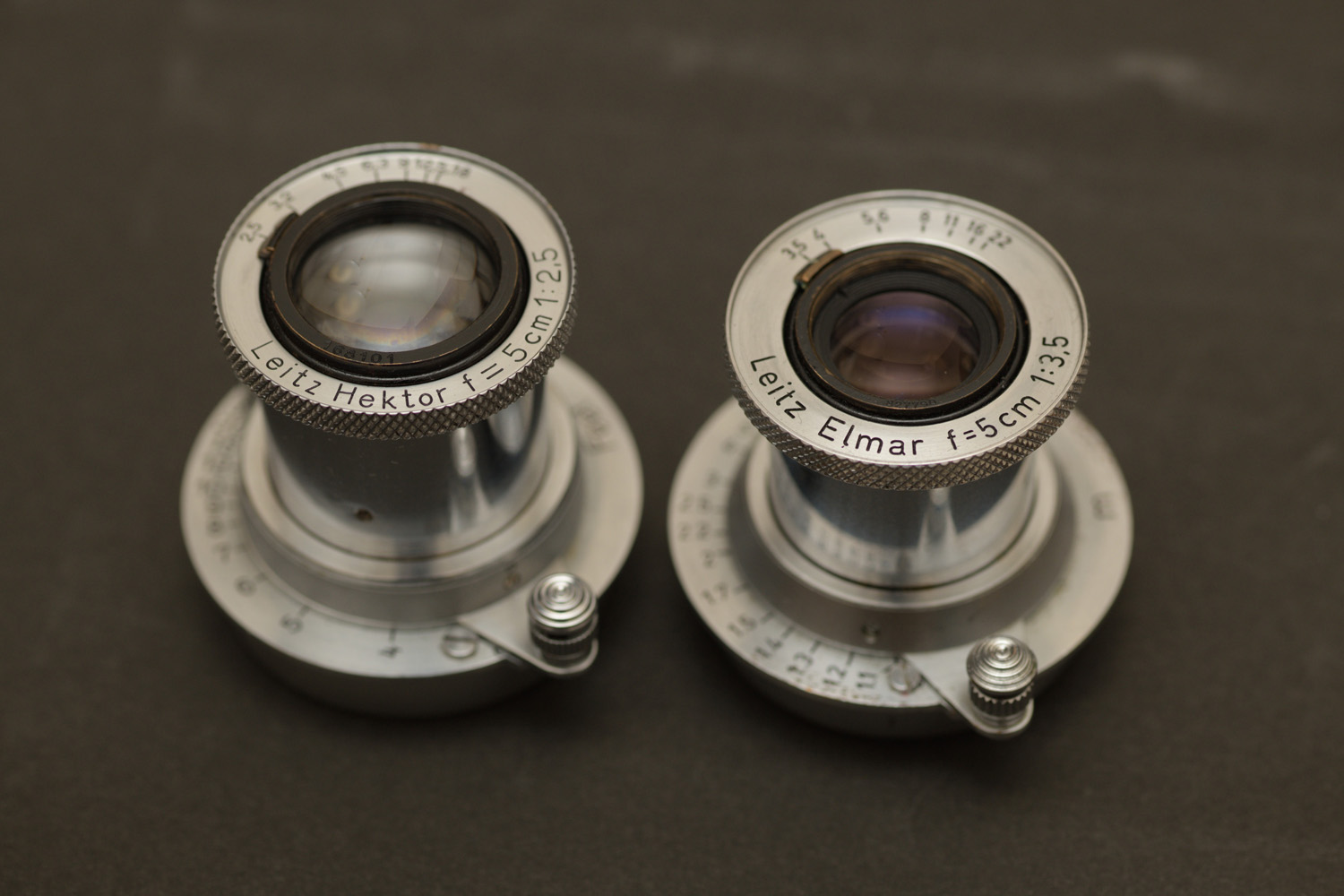 Herktor 5cm がやって来た。 - 今日もカメラと。