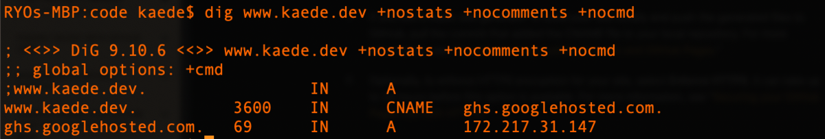 Google Domain で domain 買って GitHub Pages に反映する - KAEDE Hack blog