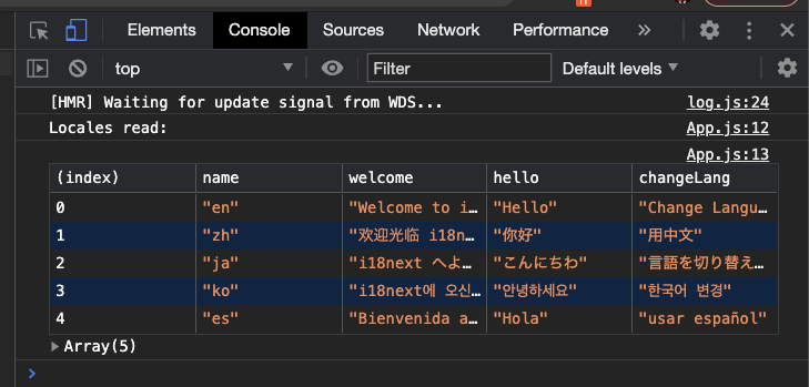 React react-i18next 「1つの」 json file から各言語のテキストを展開する - KAEDE Hack blog