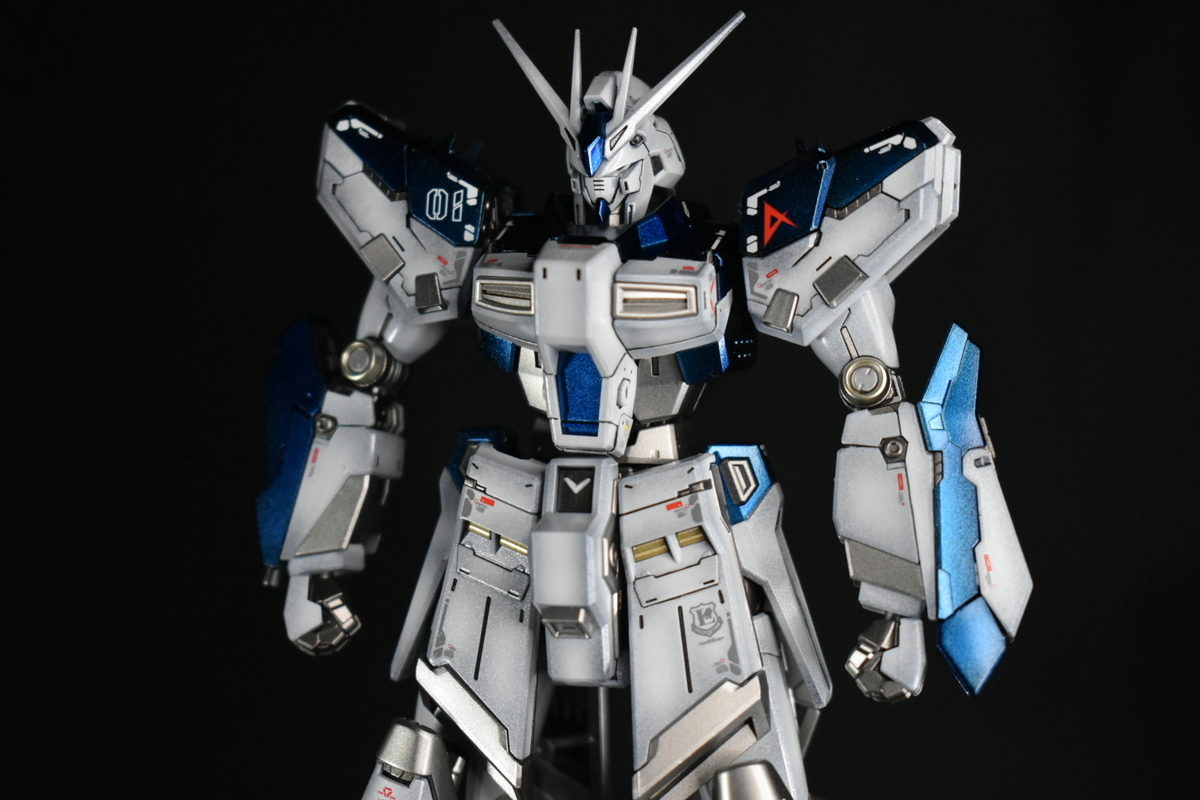 【RG 1/144 Hi-νガンダム】光沢仕上げで全塗装(レシピあり) - ガンプラ初心者.com