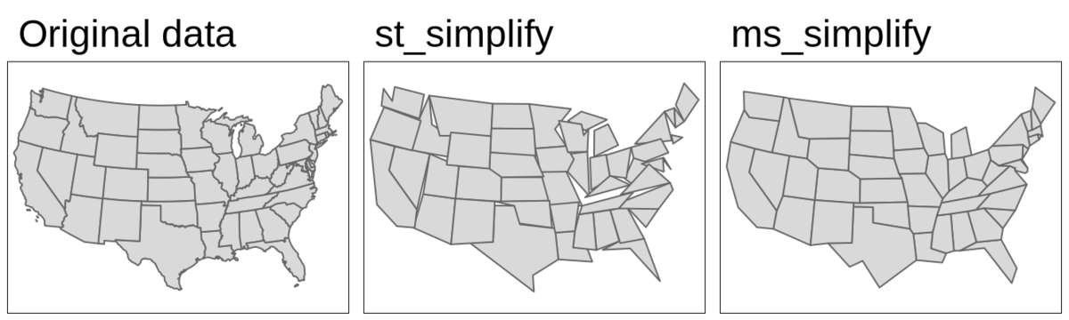 sf::st_simplifyを使った後ggplot2のgeom_sfで起こるエラー - Waves, Currents and Insights