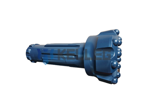 What are the important geometric structures of the end face of DTH ...