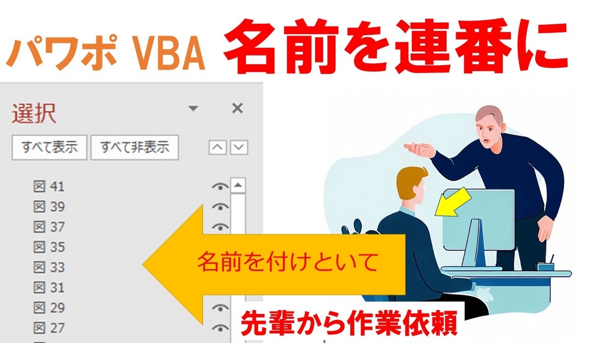  PowerPointVBA Shape Name Ken3 memo 