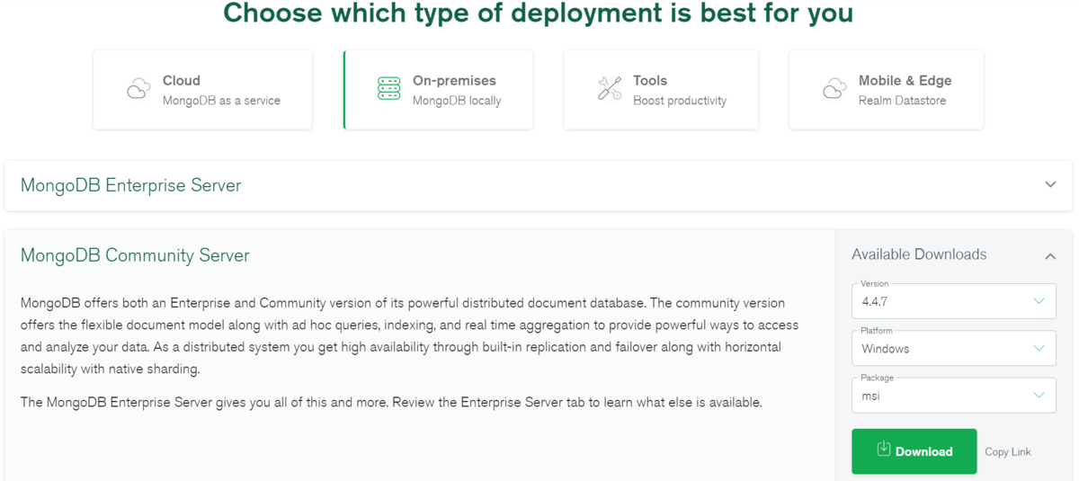 WindowsでMongoDBをインストールする - kenfdev’s blog