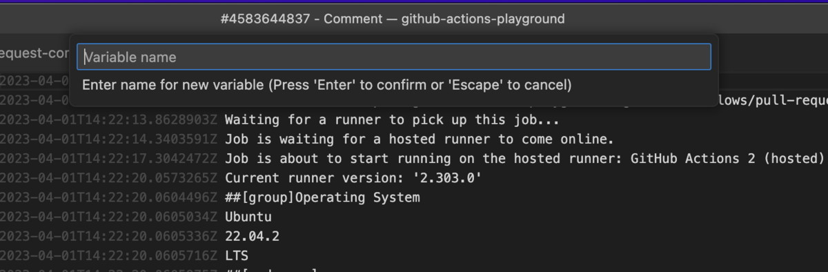 VSCodeにGitHub Actionsの公式拡張がリリースされたので試してみた - Tempus fugit