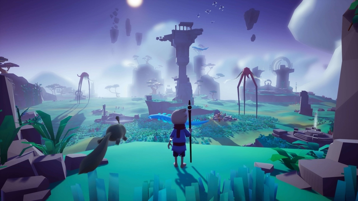 【レビュー】『Omno（オムノ）』神秘的な世界の謎を解き、様々なステージを攻略していく3Dプラットフォームのアクションアドベンチャー【評価・感想】 - ゆあのゲームブログ