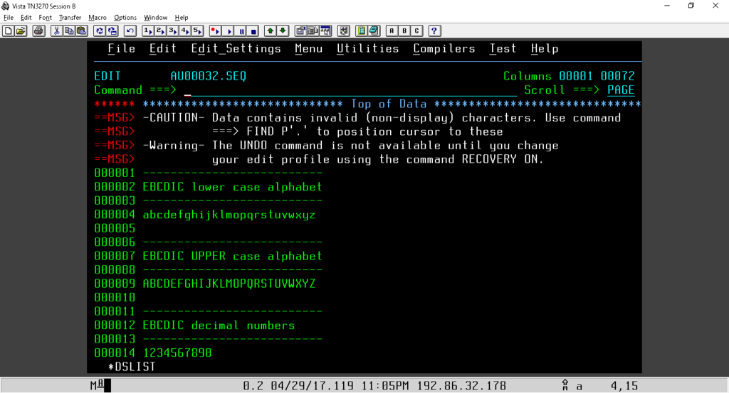 実践編（02.ISPFエディター中級） - Be a mainframer