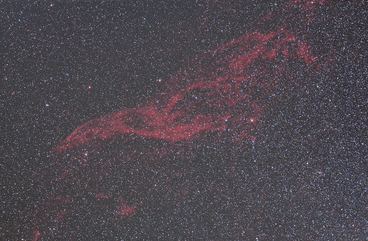 らしんばん座の大きな星雲 Sh2-312 - C#7の星空周遊