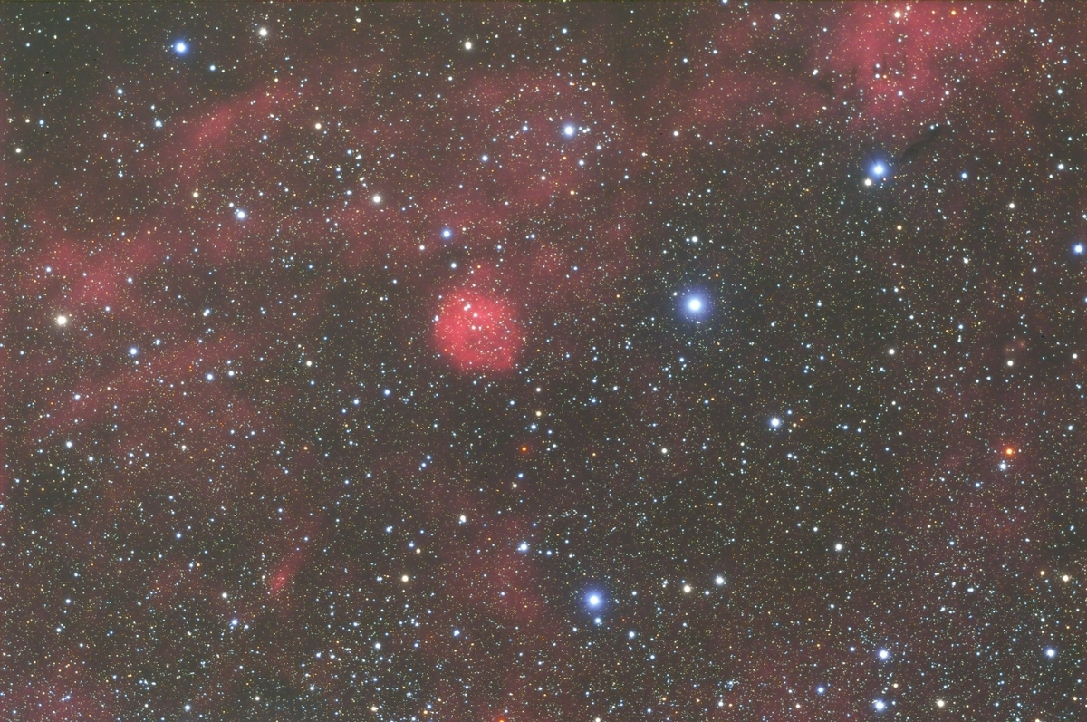 はくちょう座の星雲Sh2-104 - C#7の星空周遊