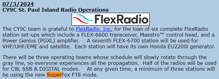 CY9C セントポール島 運用開始まで1週間 - 無線とピュアオーディオ JN1NBU