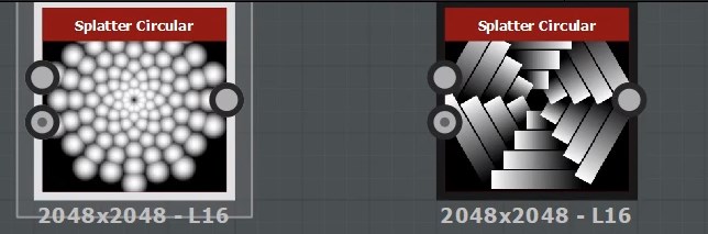 Substance Designer Splatter Circular いろいろなパターンが出来るノード - Jホシタロウ