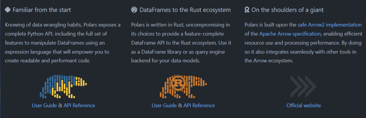 Python で Pandas よりも高速な DataFrame ライブラリを探しているなら！「Polars」 - ソフトウェア開発者のための OSS、まとめてみました！