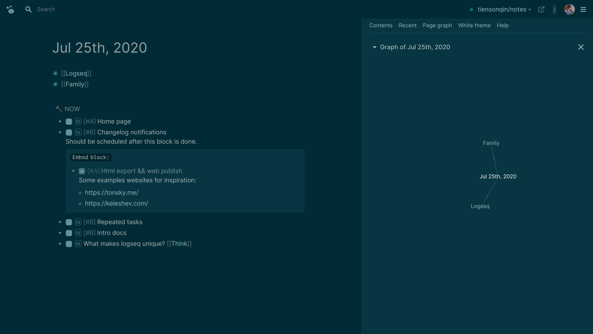 プライバシー優先なナレッジベースを使用してみたいなら！「Logseq」 - ソフトウェア開発者のための OSS、まとめてみました！