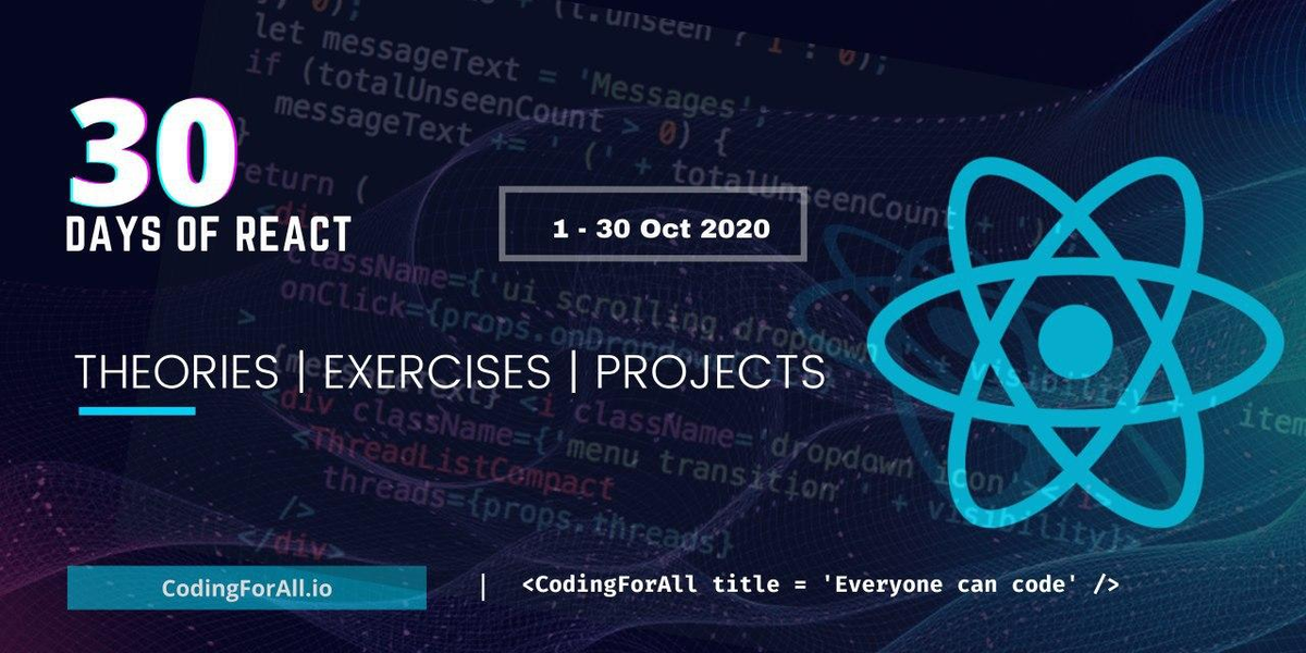 今人気のある React.js を 30 日で学ぶなら！「30 Days Of React」 - ソフトウェア開発者のための OSS、まとめて ...