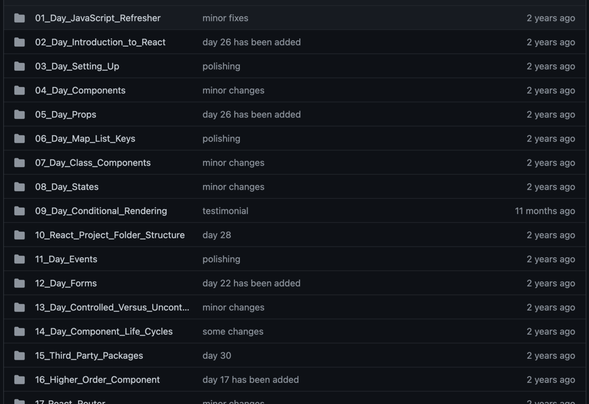 今人気のある React.js を 30 日で学ぶなら！「30 Days Of React」 - ソフトウェア開発者のための OSS、まとめてみました！