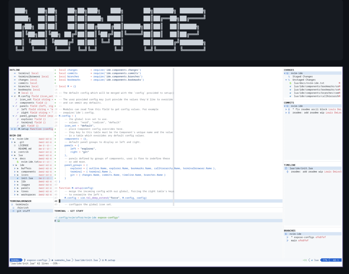 neovim を VSCode チックに使いたいなら！「nvim-ide」 - ソフトウェア開発者のための OSS、まとめてみました！