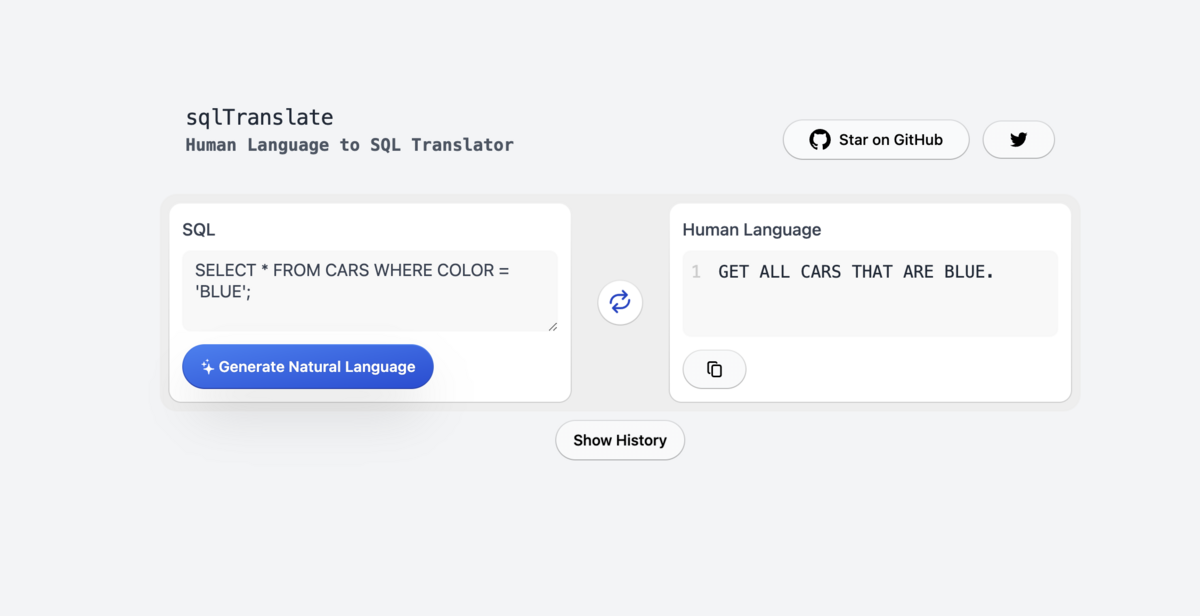 難解な SQL 文を ChatGPT の力を借りて楽に生成しよう！「SQL Translator」 - ソフトウェア開発者のための OSS、まとめてみました！