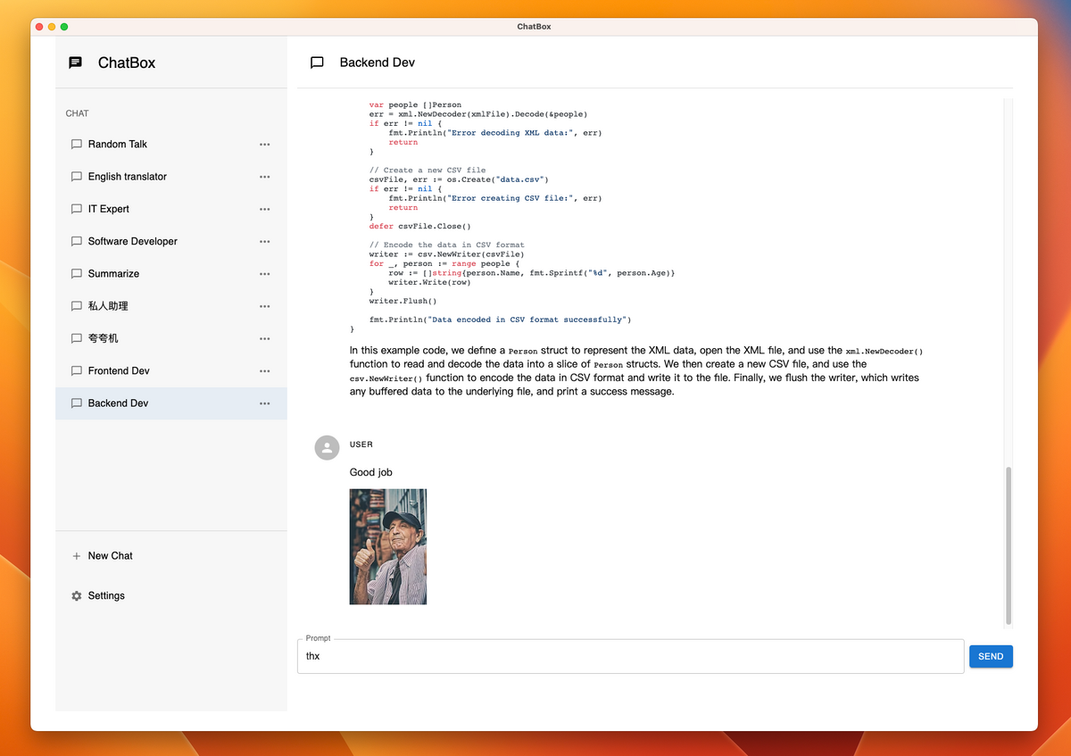 ChatGPT をデスクトップアプリで利用したいなら！「Chatbox」 - ソフトウェア開発者のための OSS、まとめてみました！