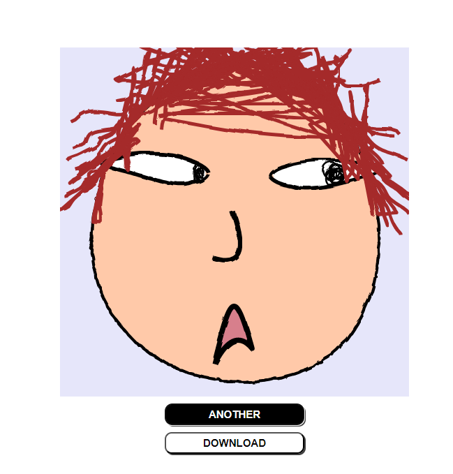 幼い子供が描いたような味のあるアバターを作成したいなら！「ugly-face」 - ソフトウェア開発者のための OSS、まとめてみました！