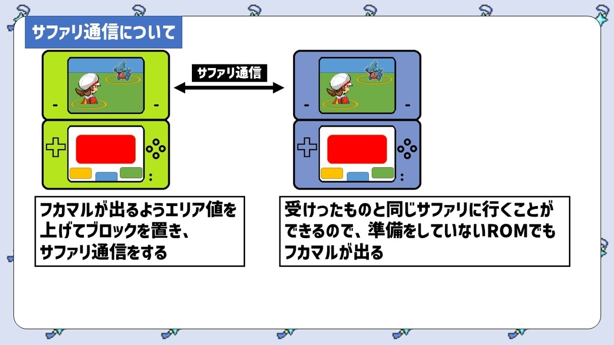 HGSSサファリゾーン仕様解説【HGSS】 - Keyの色粘り