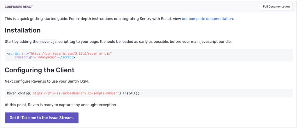 react-reduxアプリケーションにSentryを導入する - FFFT