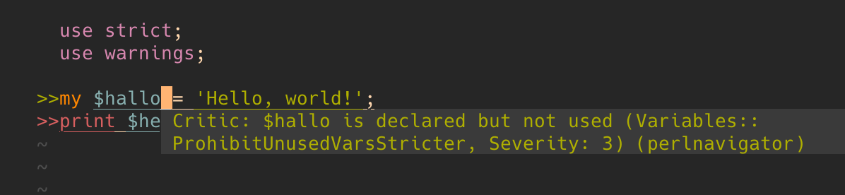 Perlで、少しの記述ミスでよく起こるエラーの意味とその対処と予防 - Blog::kobaken
