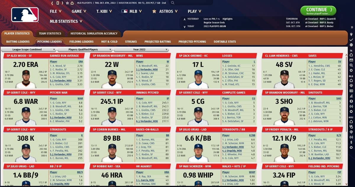 常勝軍団を目指して～アストロズ vol3 OOTP23 - Kibizo Park